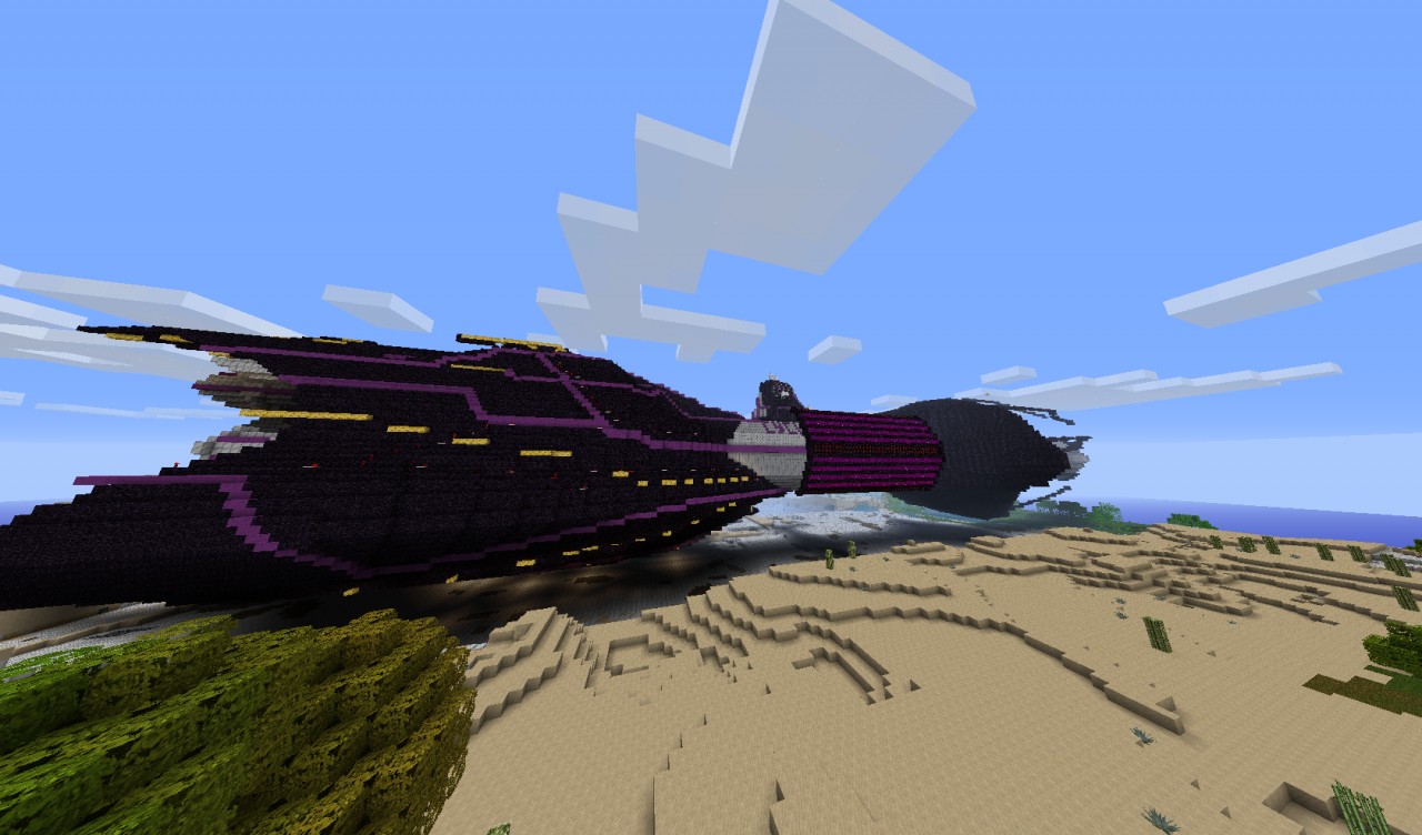 Spaceship: Cyclone Minecraft Map